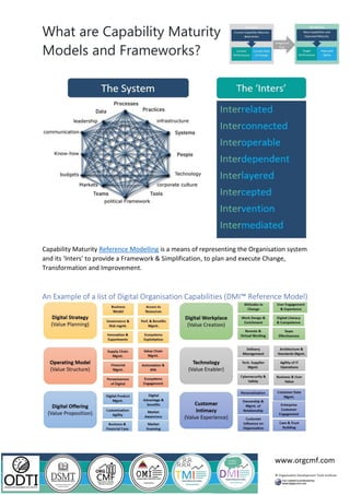 What are capability maturity models & why are they Important? | PDF