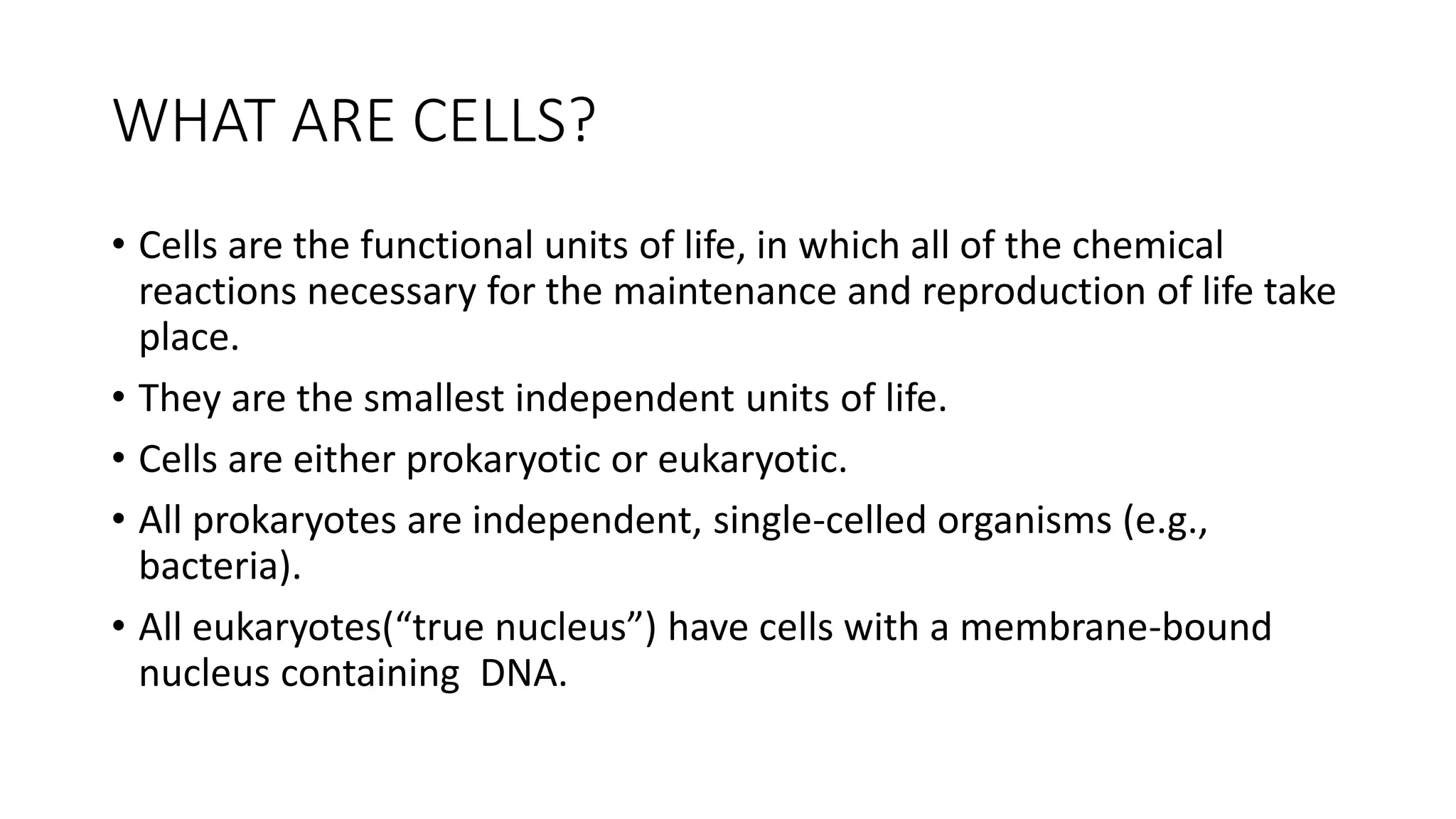 What are cells | PPTX