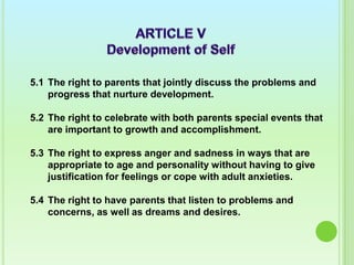 "What Are Children's Rights?" from the Children's Rights Council (CRC ...