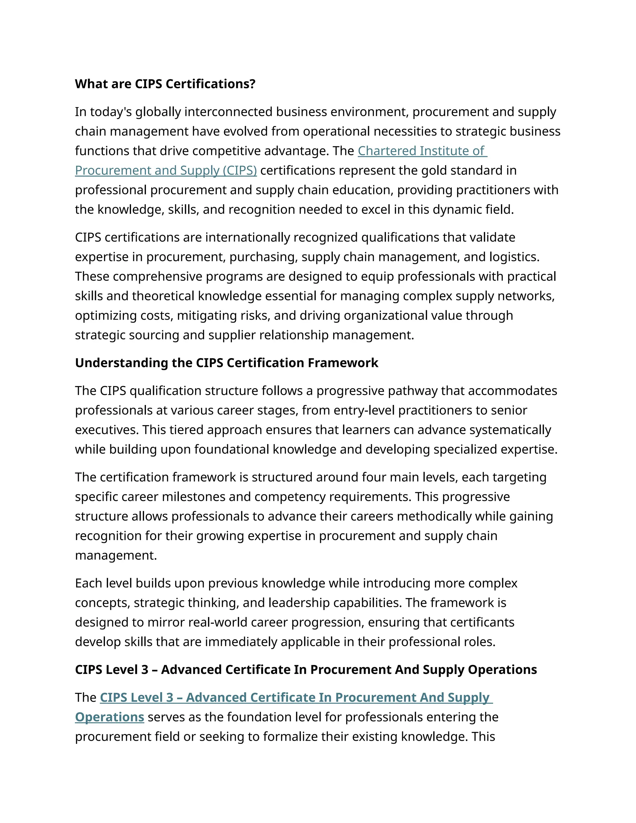 Best Cips Certification Course in Dubai, Sharjah-UAE | DOCX