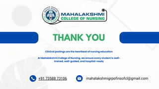 What Are Clinical Postings in Nursing & Why Are They Important | PDF