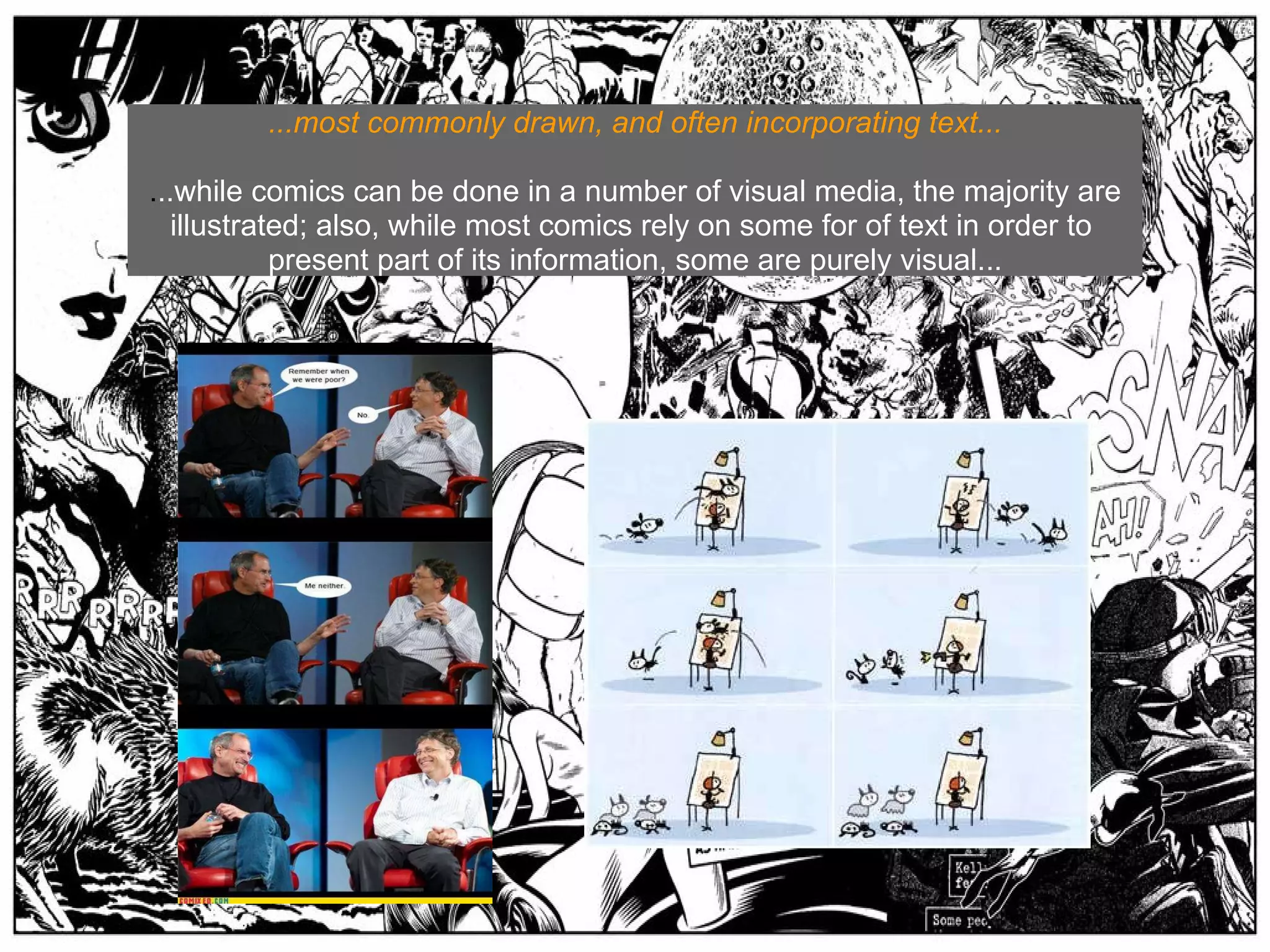 What Are Comics? Building A Workable Definition | PPT