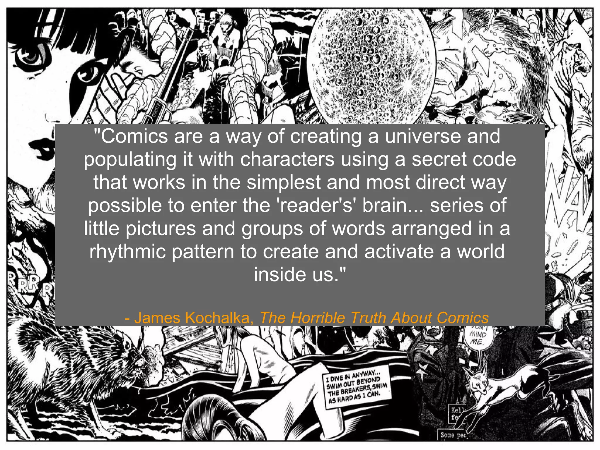 What Are Comics? Building A Workable Definition | PPT