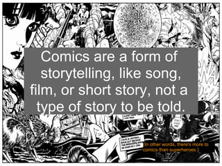 What Are Comics? Building A Workable Definition | PPT