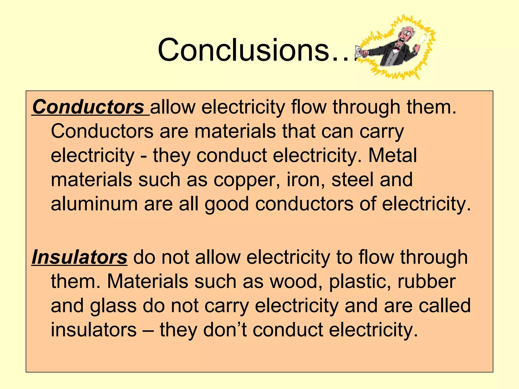 What are conductors_and_insulators | PPT