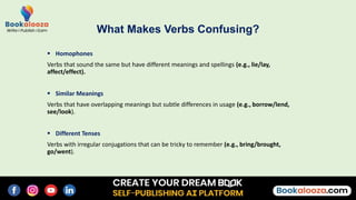 What are Confusing Verbs Understanding Confusing Verbs | PPTX ...