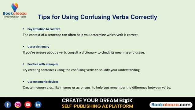 What are Confusing Verbs Understanding Confusing Verbs | PPTX ...