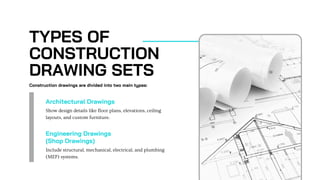 Understanding the Role of Construction Drawings | PPT