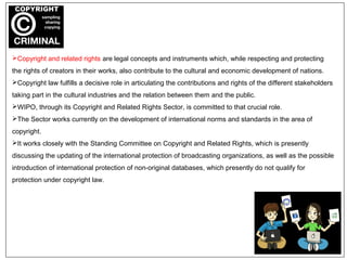 What are copyright and other related rights | PPT