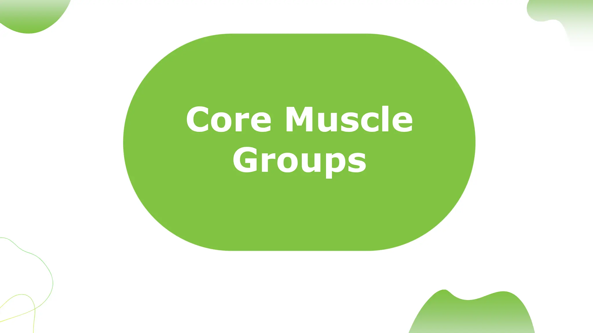 What Are Core Muscles? Everything You Need to Know | PPTX