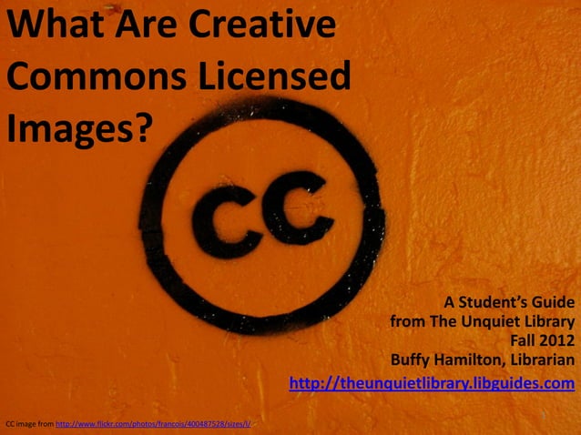 What Are Creative Commons Licensed Images? A Student’s Guide from The ...