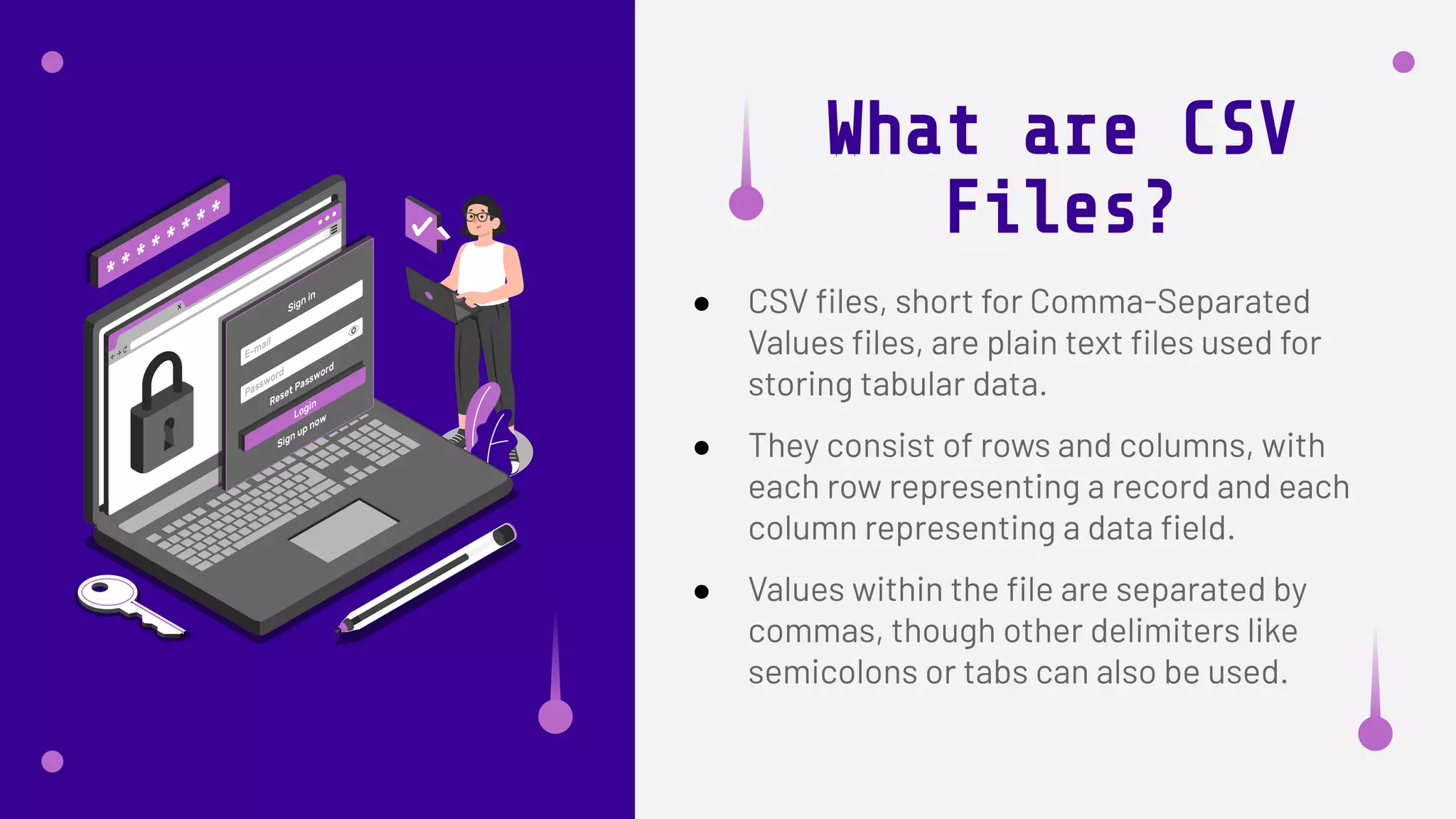 CSV files and Online CSV Viewer | PDF
