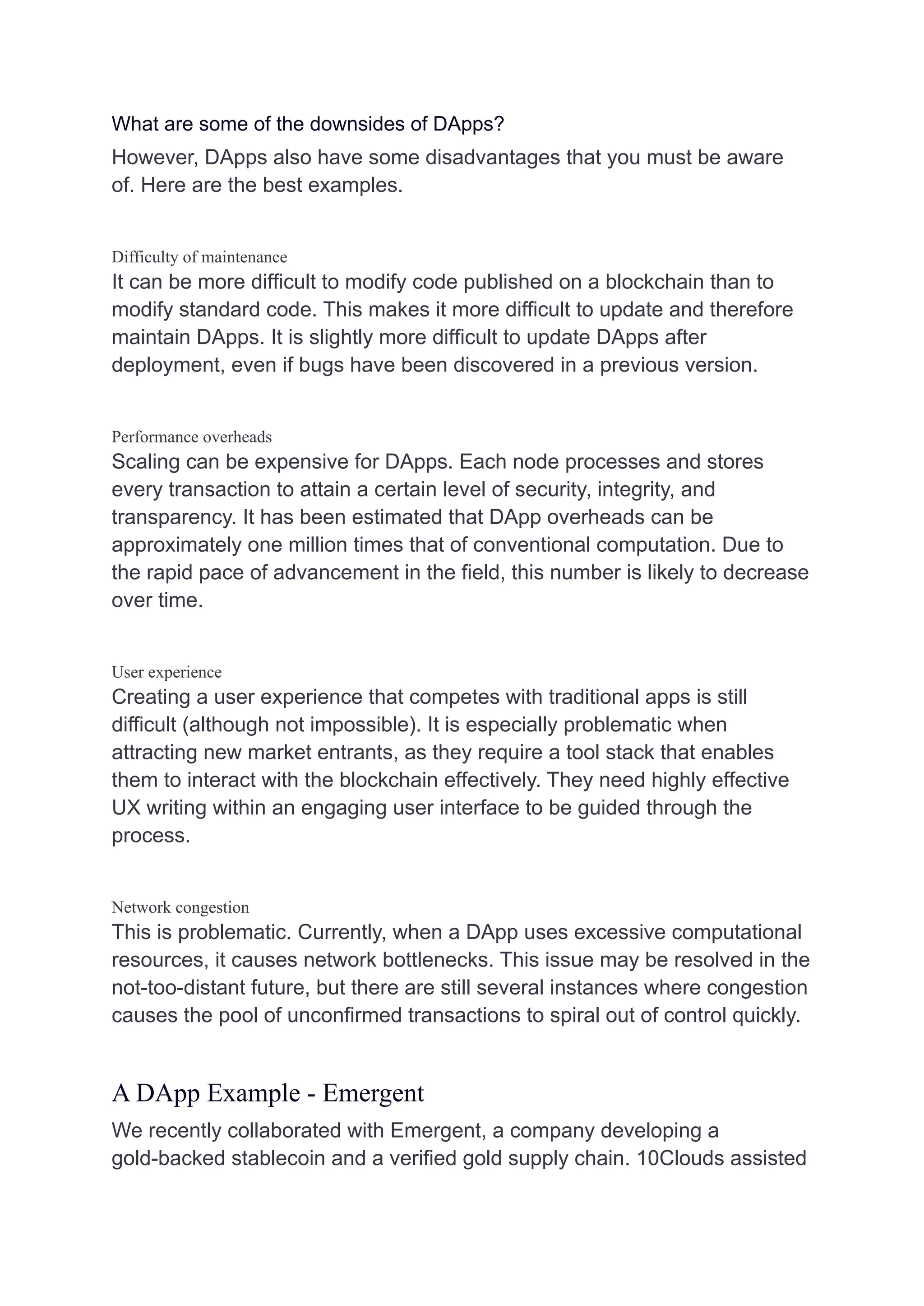 What are DApps.pdf | Computer Software and Applications | Computing