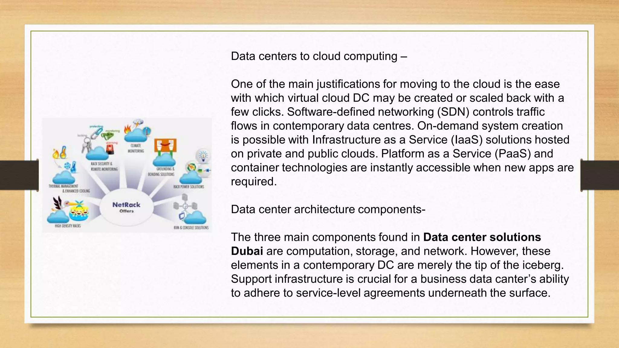 What are Data Center Solutions | PDF
