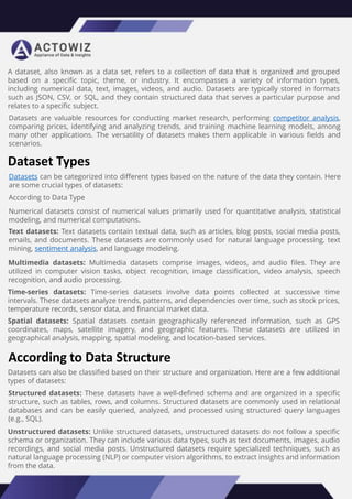 What are Datasets - A Comprehensive Guide (1).pdf