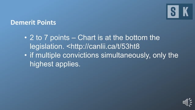 What are demerit points | PPT