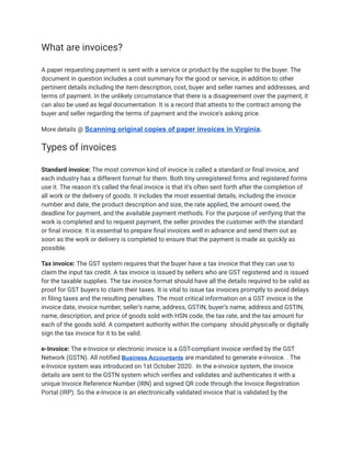 What Are Different Types of Invoices.pdf | Credit Cards | Personal Debt