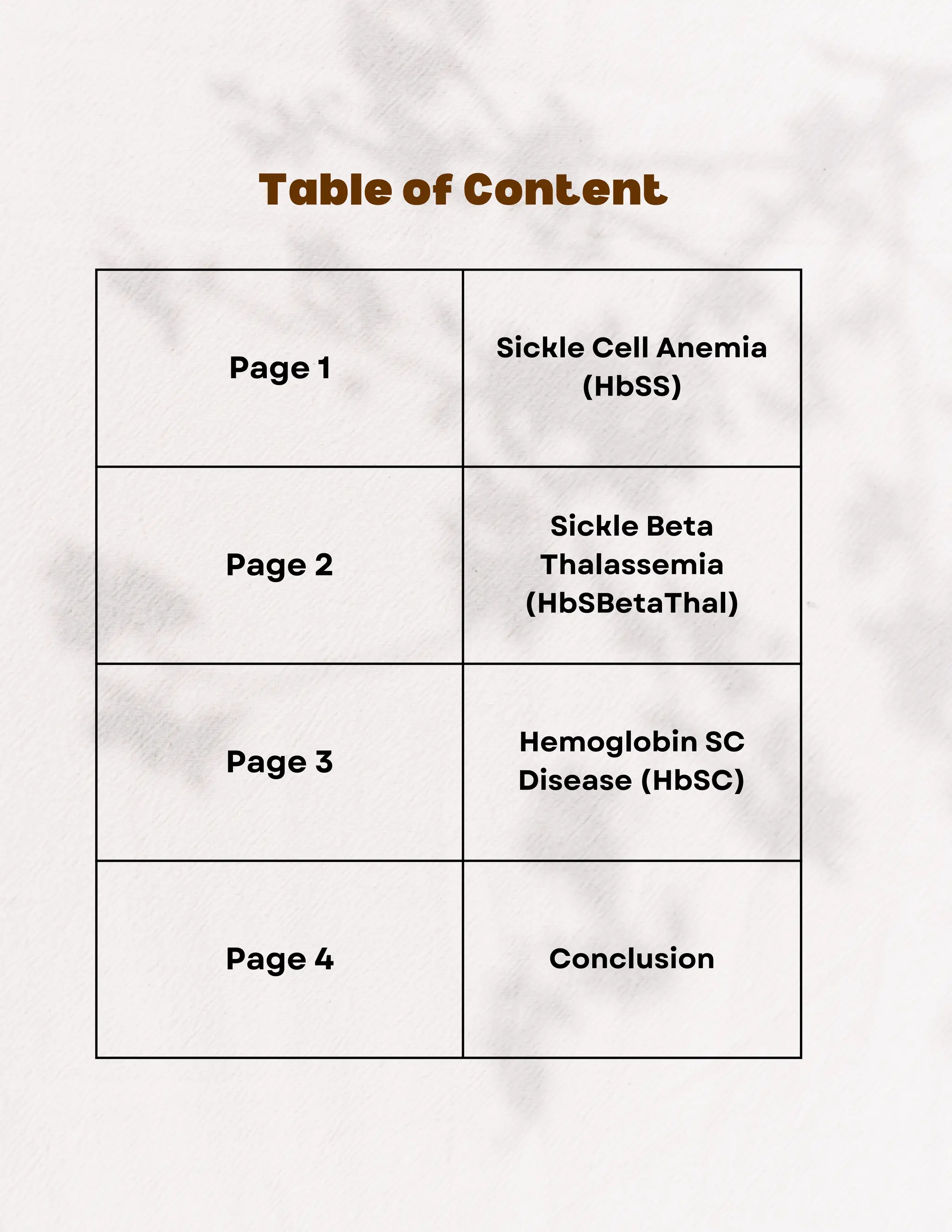 What are 4 types of sickle cell disease .pdf