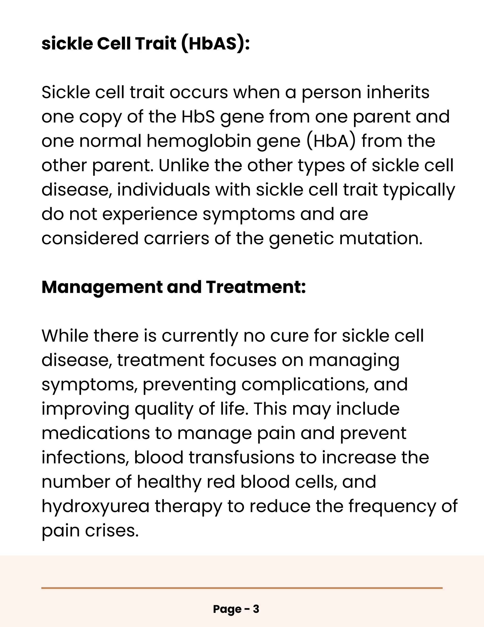 What are 4 types of sickle cell disease .pdf