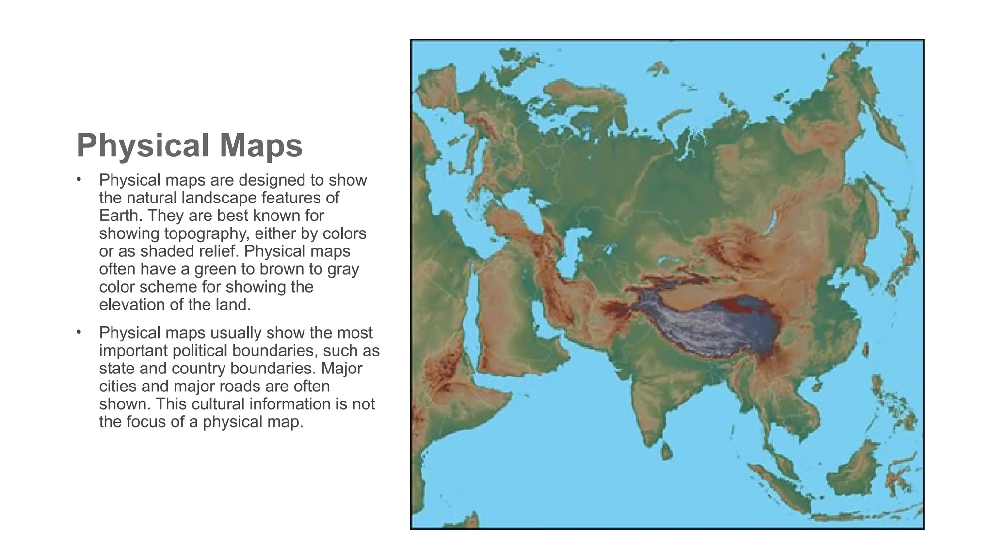 What are different types of modern maps.pptx