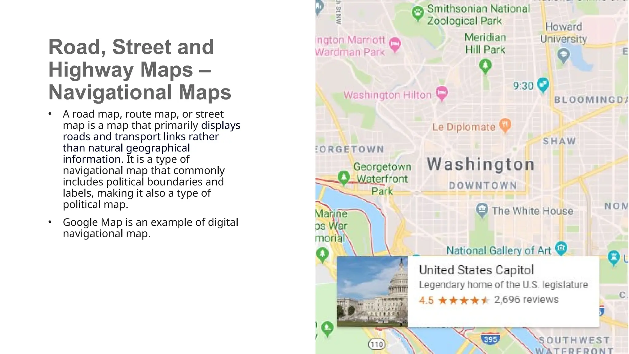 What are different types of modern maps.pptx