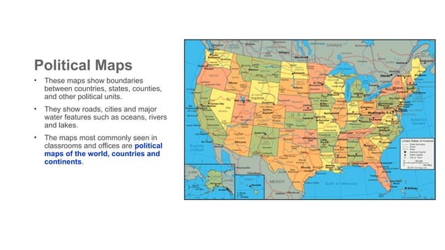 What are different types of modern maps.pptx