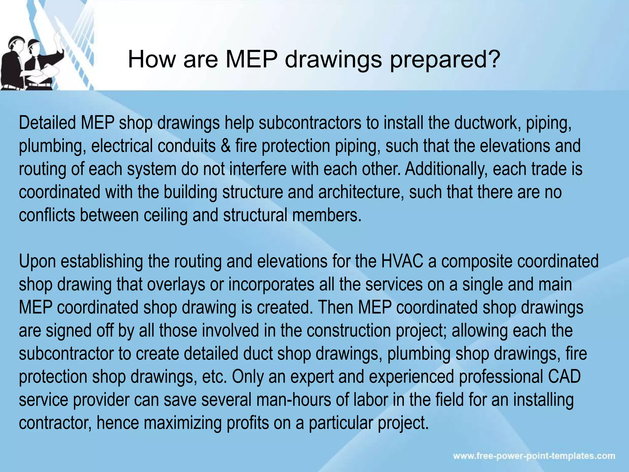 What are Different Types of MEP Drawings? | PPT