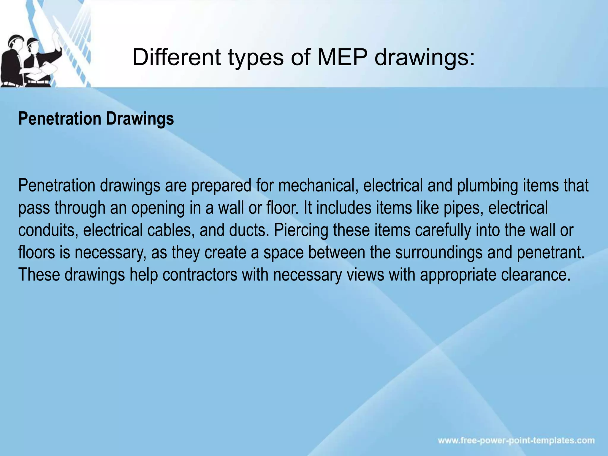 What are Different Types of MEP Drawings? | PPT