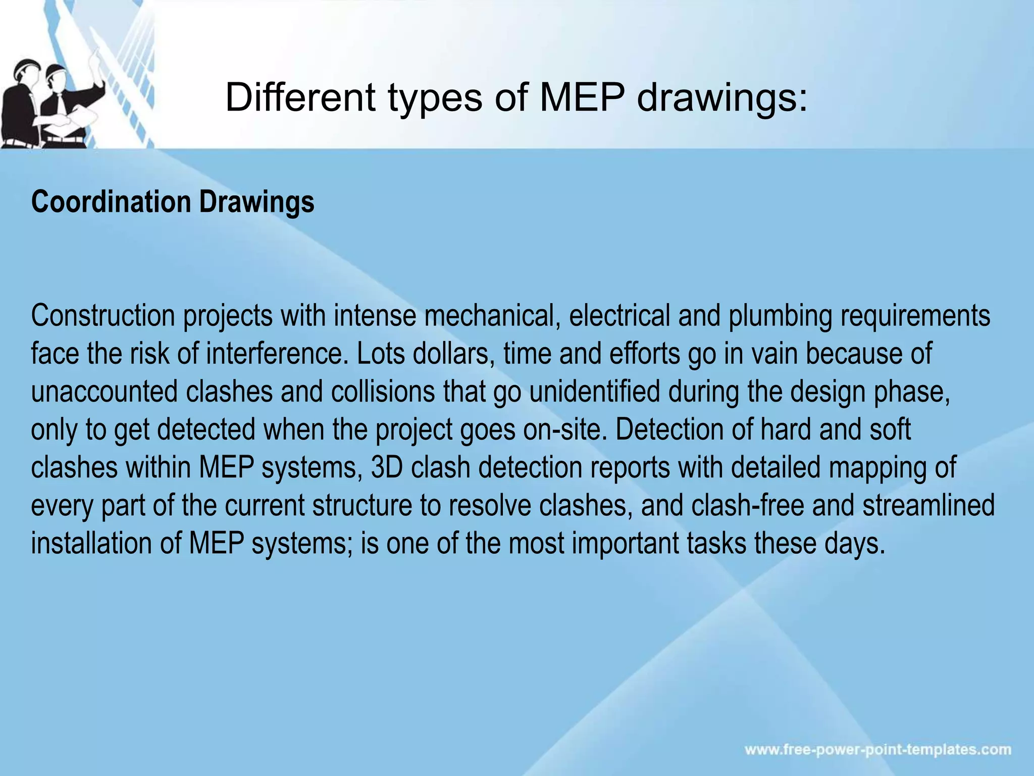 What are Different Types of MEP Drawings? | PPT