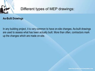 What are Different Types of MEP Drawings? | PPT