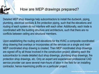 What are Different Types of MEP Drawings? | PPT