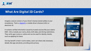 What Are Digital ID Cards? Can My Business Legally Accept Mobile IDs? | PPTX | Technology ...