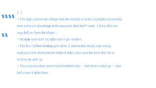 Python types and doctests by Lauri Kainulainen | PDF | Programming ...