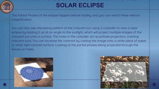 Think Science: What Are Eclipses (101), by Craig Bobchin | PPTX