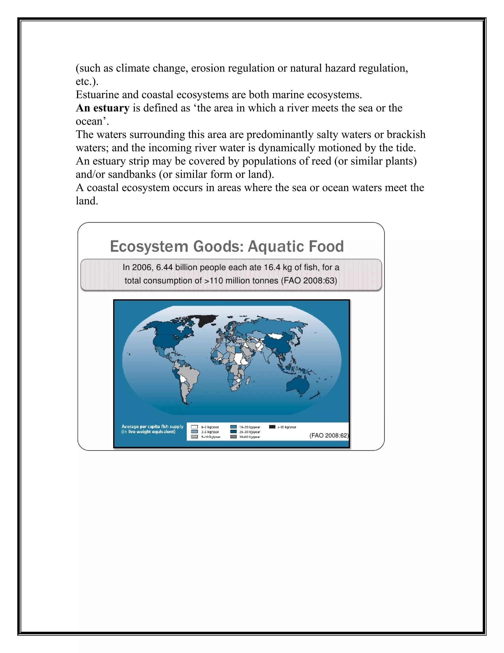 What are ecosystem services | DOC