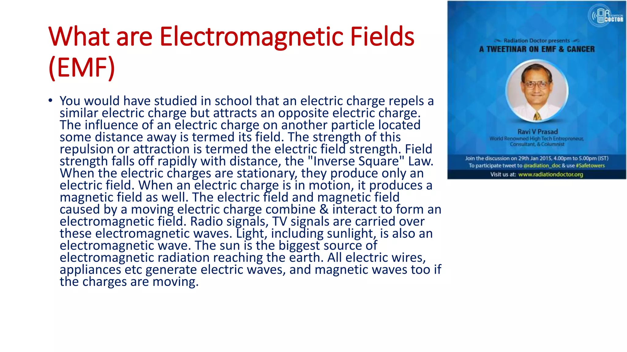 What are electromagnetic fields (emf) | PPTX