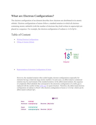 What are Electron Configurations ex.docx