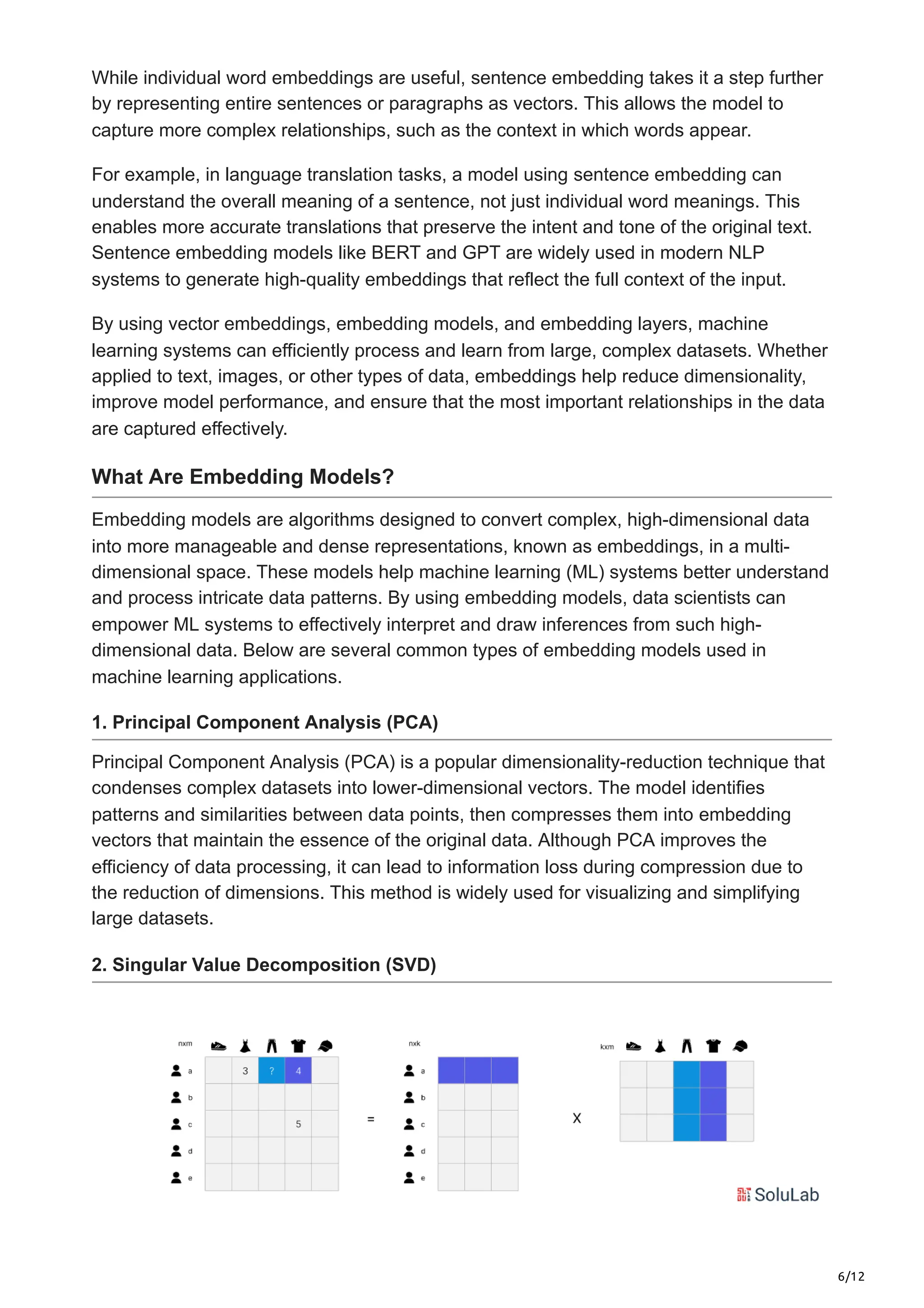 What are Embedding in Machine Learning.pdf | Artificial Intelligence | Technology & Computing