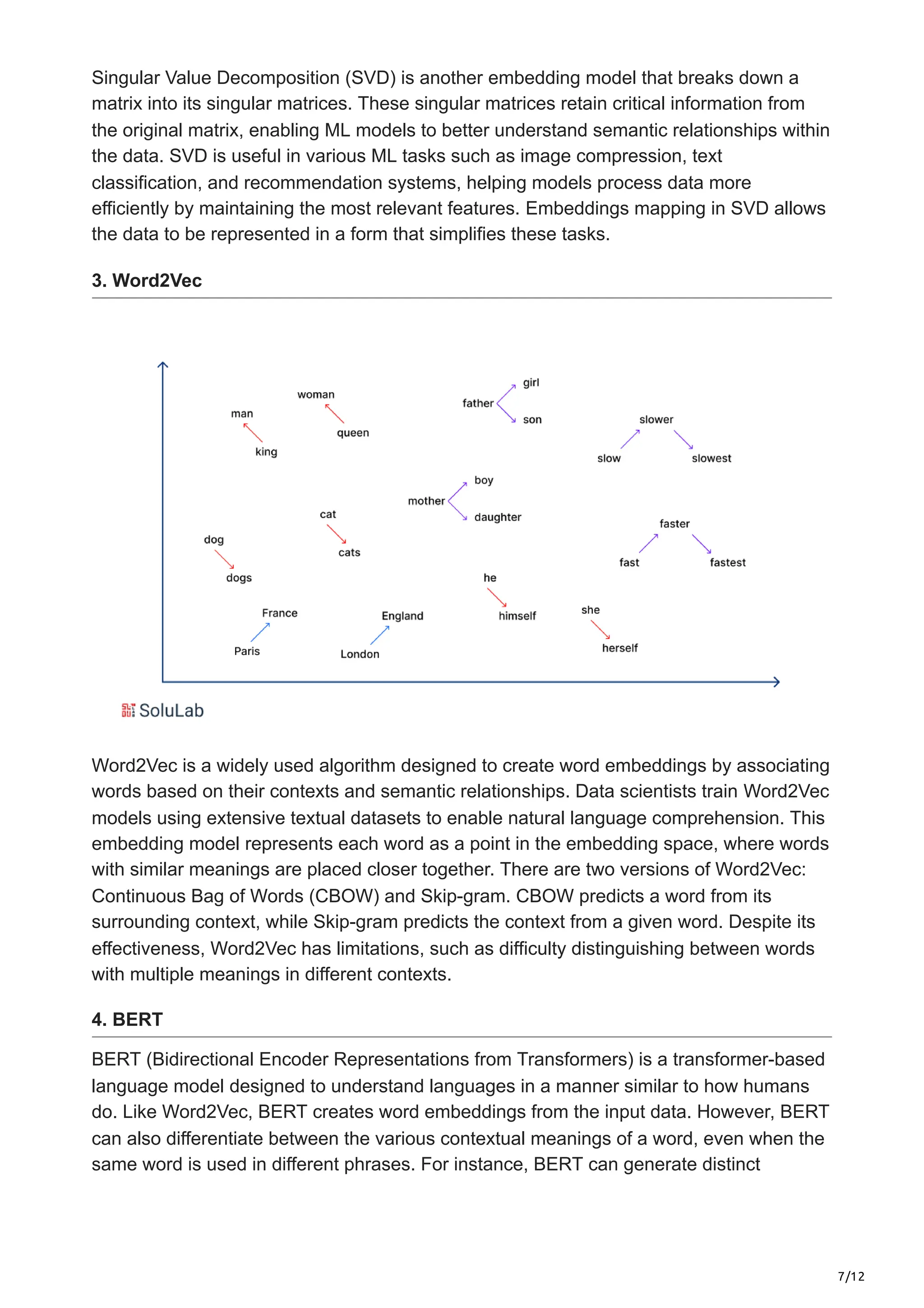 What are Embedding in Machine Learning.pdf | Artificial Intelligence | Technology & Computing