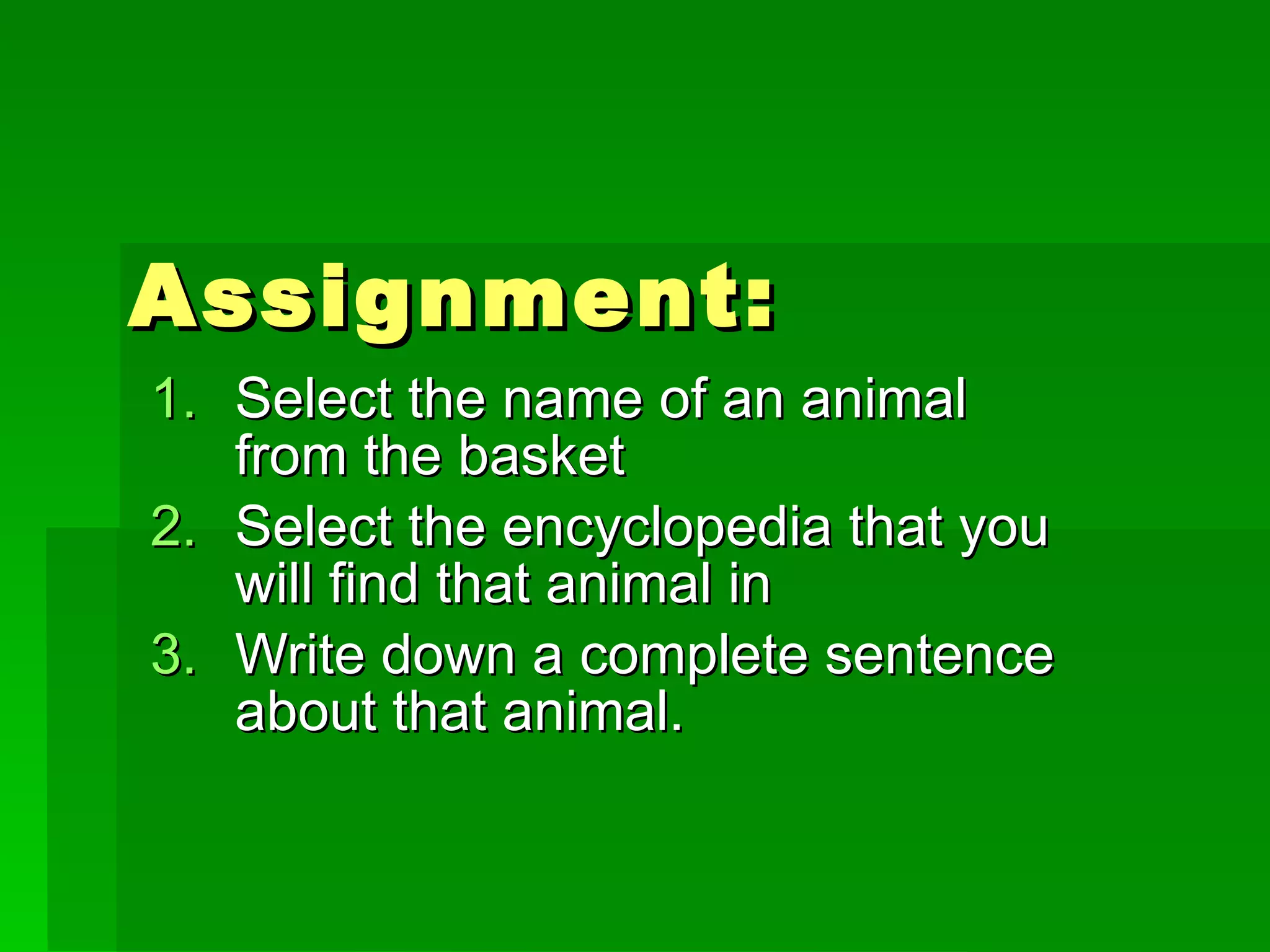 What are encyclopedias ii | PPT