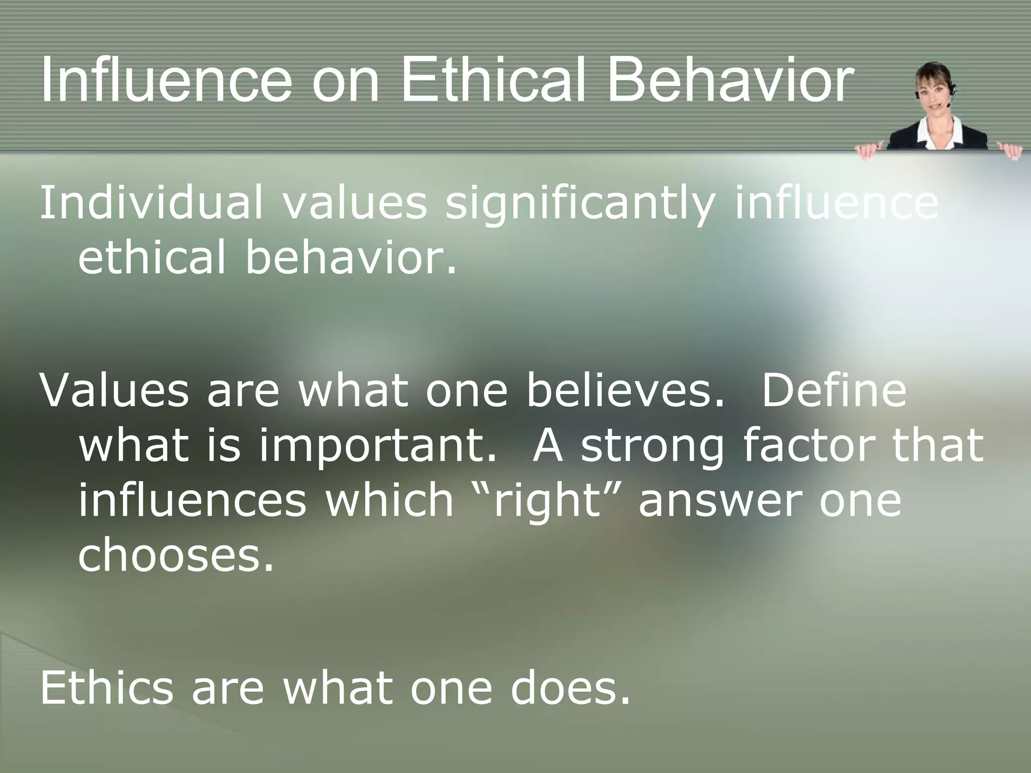 What Are Ethics | PPT