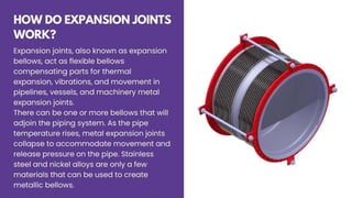 What are expansion joints, and why are they important? | PPTX