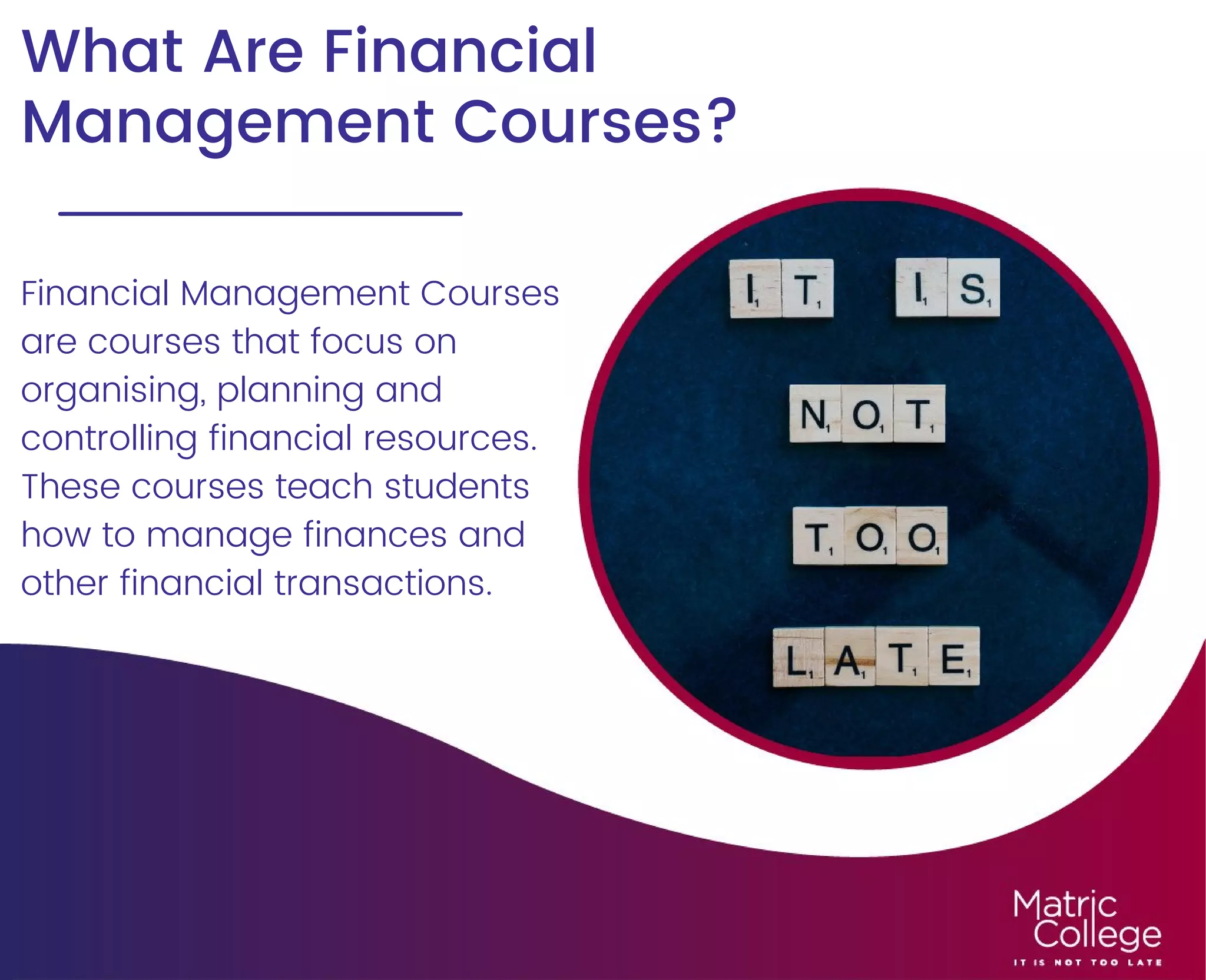 Financial Management Courses | PPT