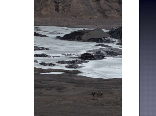 What are fluvioglacial processes?