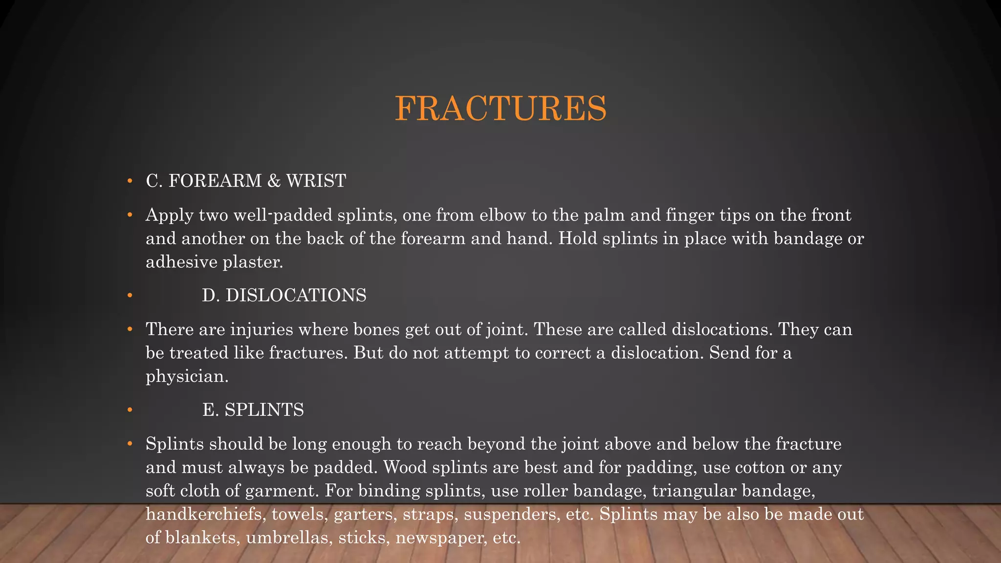What are fractures | PPTX