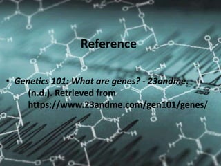 What are genes | PPTX