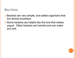 What Are Germs | PPTX | Infectious Diseases | Diseases and Conditions