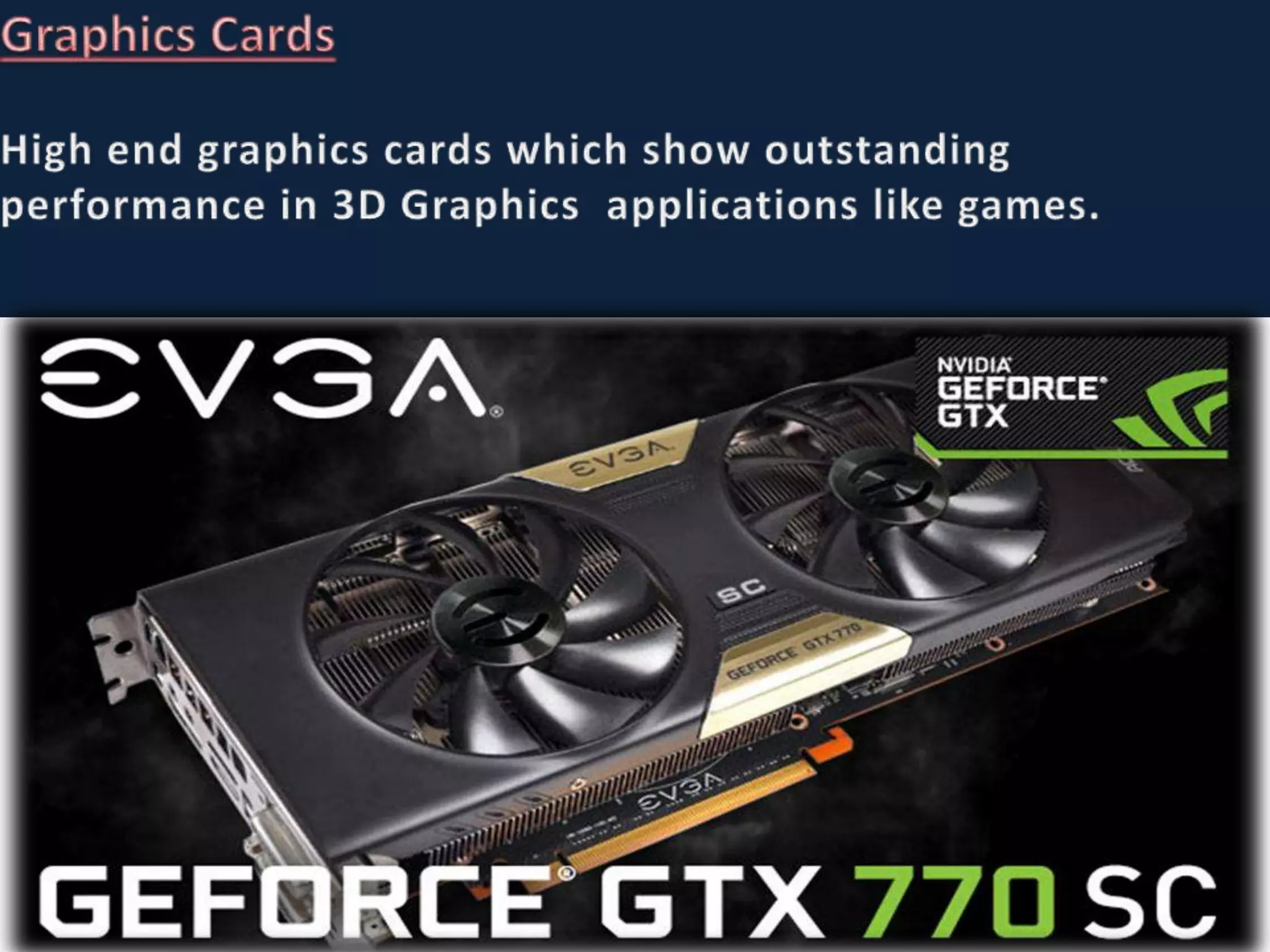 What are graphics cards | PPT