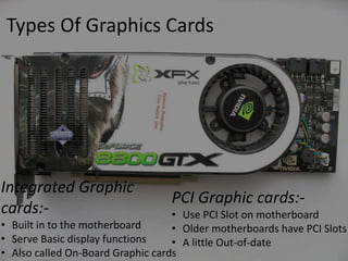 What are graphics cards | PPT