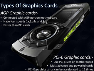 What are graphics cards | PPT